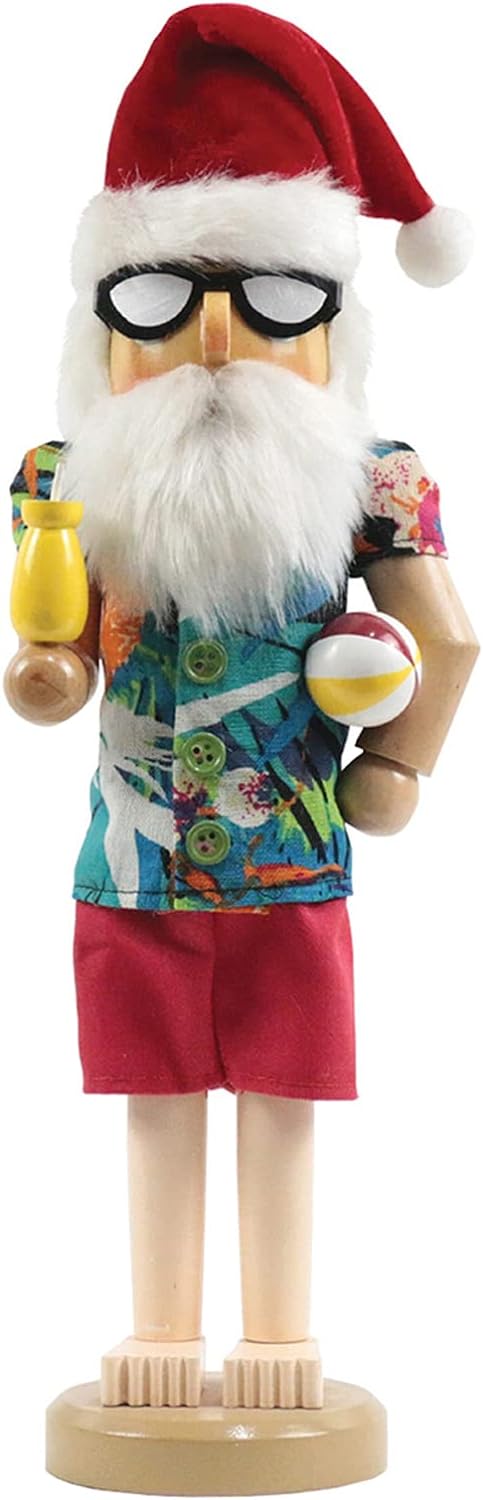 15" Beach Time for Santa Nutcracker Review